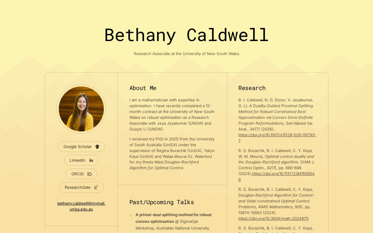 Bethany I. Caldwell